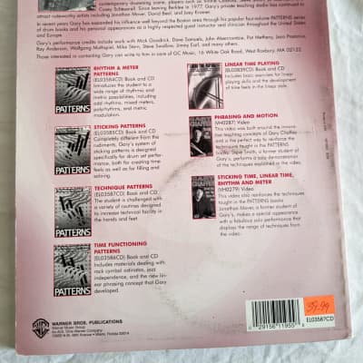 Patterns Technique Patterns by Gary Chaffee & CD Sheet Music | Reverb