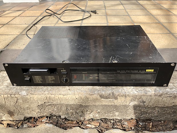 Korg DRV-3000 80s digital stereo reverb with remote control | Reverb