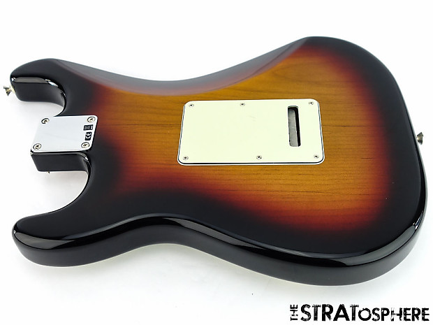 LOADED Deluxe Fender Lonestar HSS Strat BODY | Reverb Australia