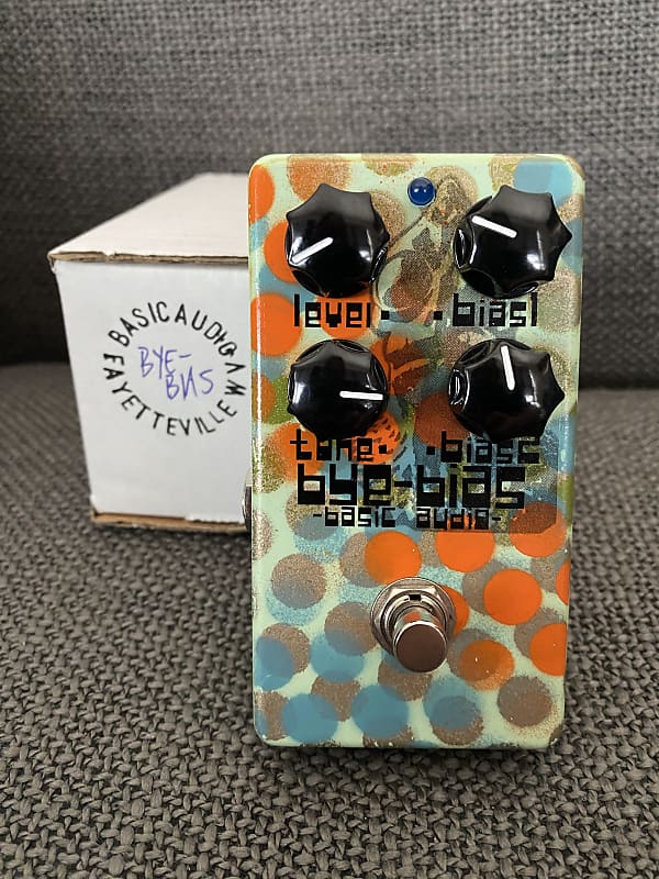 Basic Audio Bye-Bias silicon fuzz pedal with box *mint* | Reverb