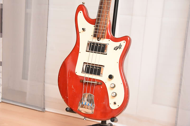 Hopf Twisty – 1960s German Vintage Solidbody Bass Guitar / | Reverb UK