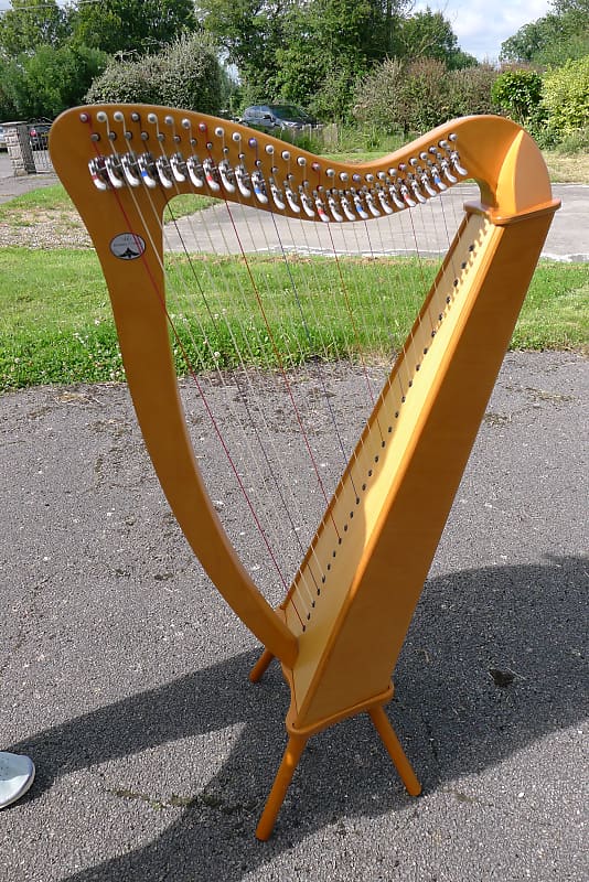 Harp Camac Bardic 27 String (Lever, portable) Bardic | Reverb UK