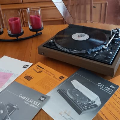 Dual CS 522 Automatic Turntable with Ortofon ULM 55E | Reverb