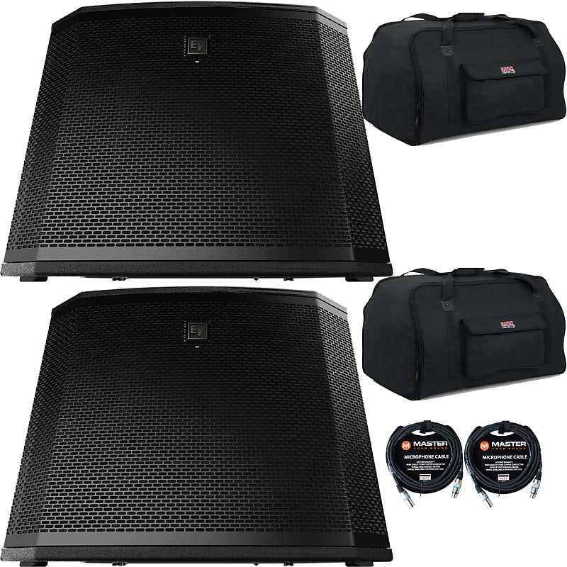 EV Electro-Voice ETX-15P 2000W 15" Powered Speakers (Pair) w/ | Reverb