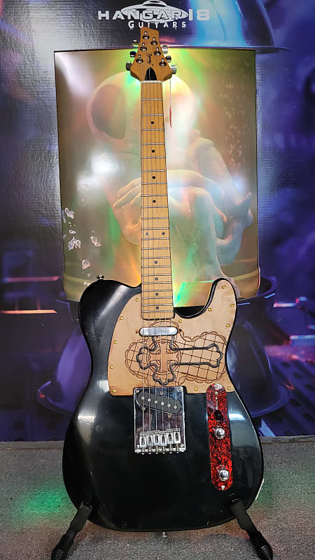 Alvarez Custom Tele Style - Black | Reverb