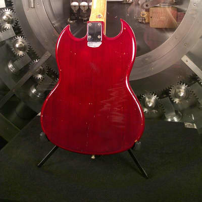 Kay K-2B Short Scale Bass Guitar 1970s - Red w/ Gig Bag | Reverb