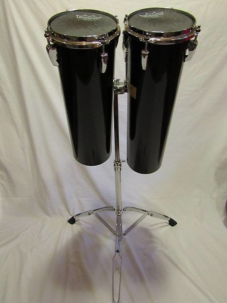 Pearl Drums Rocket Toms Black (Octobans) | Reverb