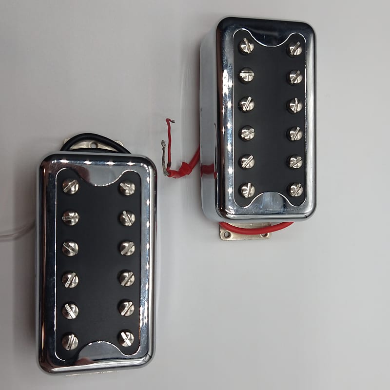 Gretsch Blacktop pickup set - Chrome | Reverb