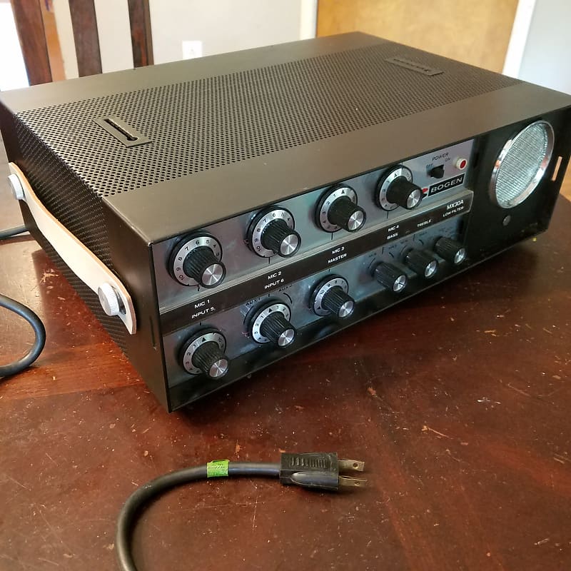 Bogen MX30A Mixer Amplifier 30 Watt 8417 Tube Amp | Reverb Australia