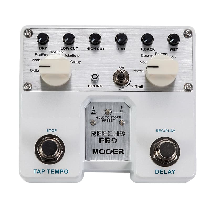 Mooer Reecho Pro Digital Delay Dual Guitar Effects | Reverb Australia