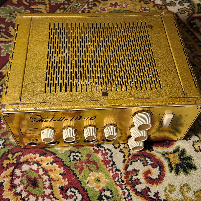 Echolette M40 Tube Amp FULL OF TUBES! | Reverb