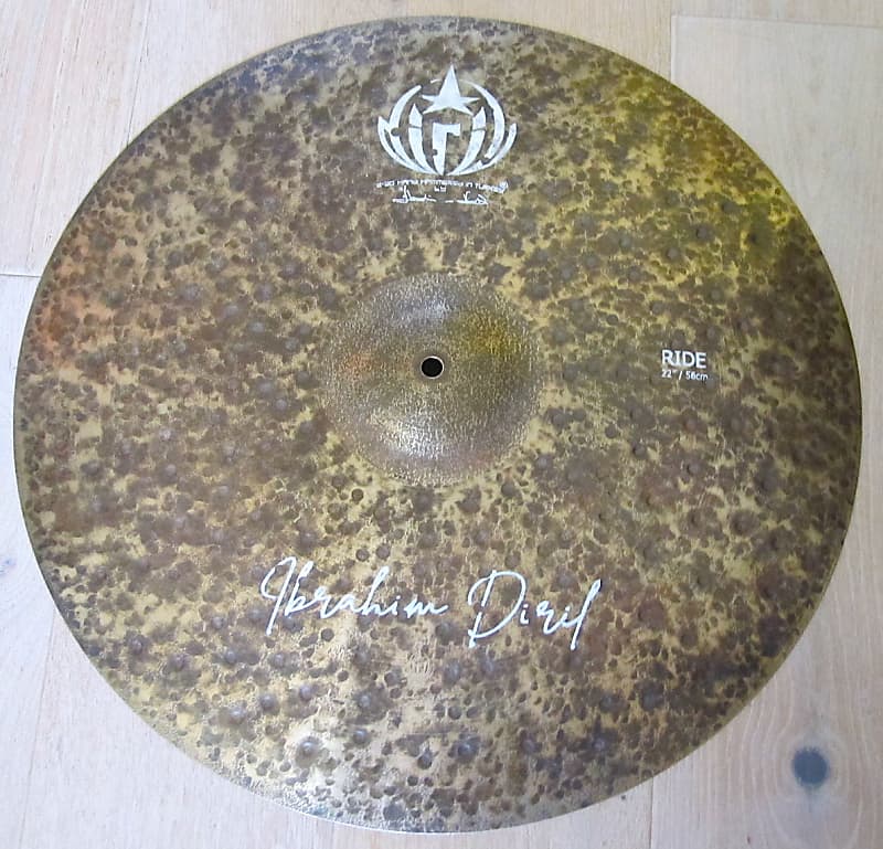 22" Diril - Ibrahim Diril - Hand Hammered Ride Cymbal | Reverb