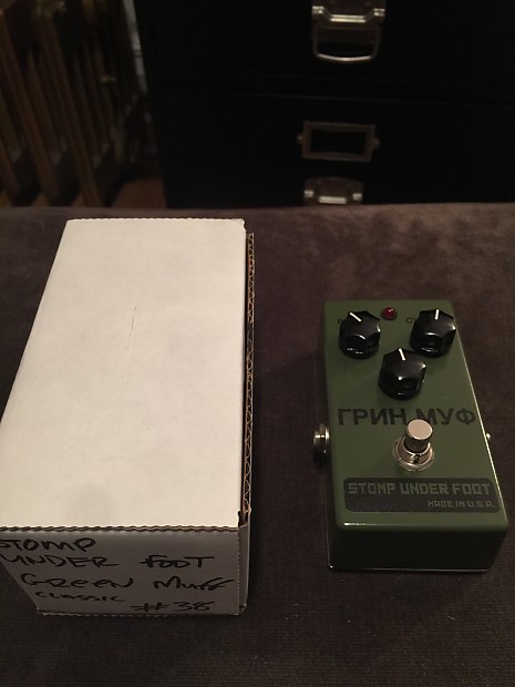 Stomp Under Foot Green Russian (Classic) | Reverb
