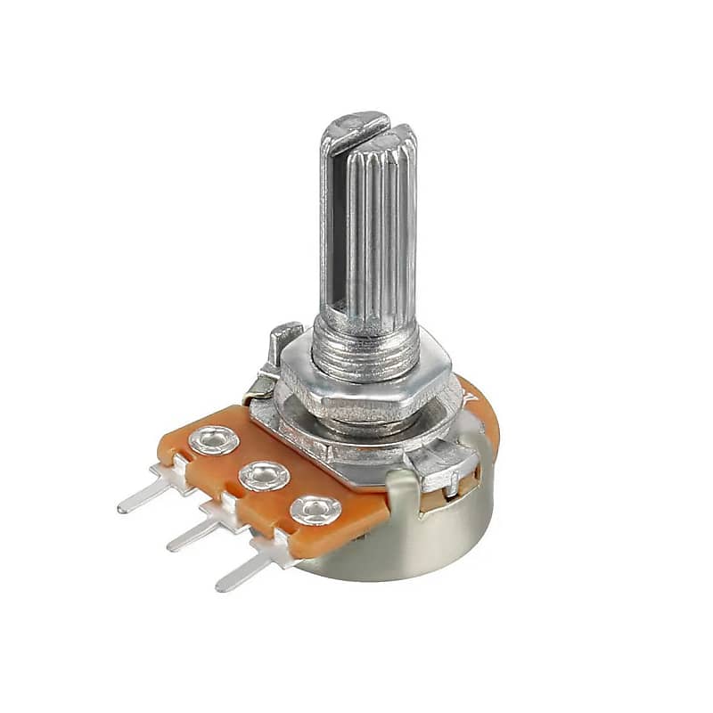 Alpha B20K Linear Long Shaft PCB Potentiometer | Reverb