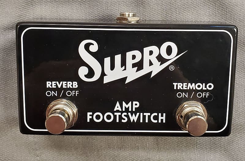 Supro 2 button Footswitch | Reverb