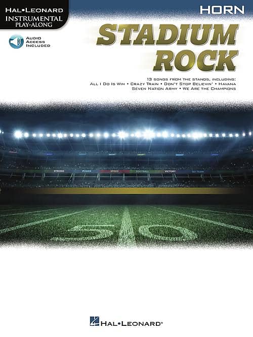 Stadium Rock For Horn Softcover Audio Online | Reverb