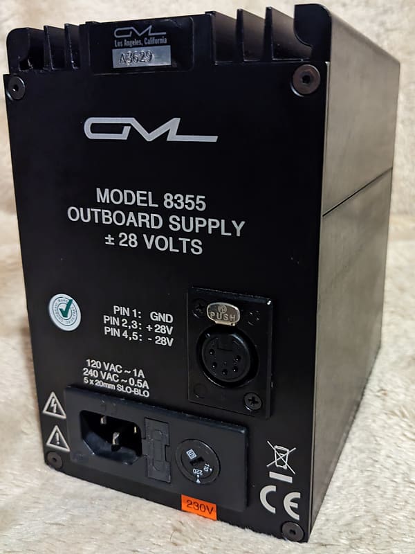 GML 8304 & 8355 PSU - George Massenburg Labs Transformerless | Reverb