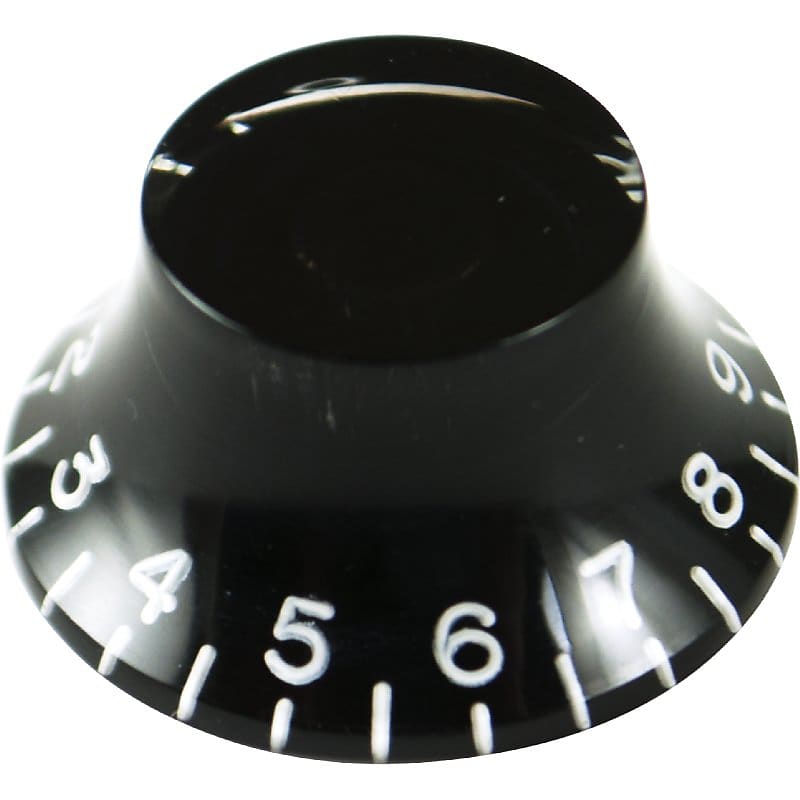 Gibson-style Top Hat Knob, Black | Reverb