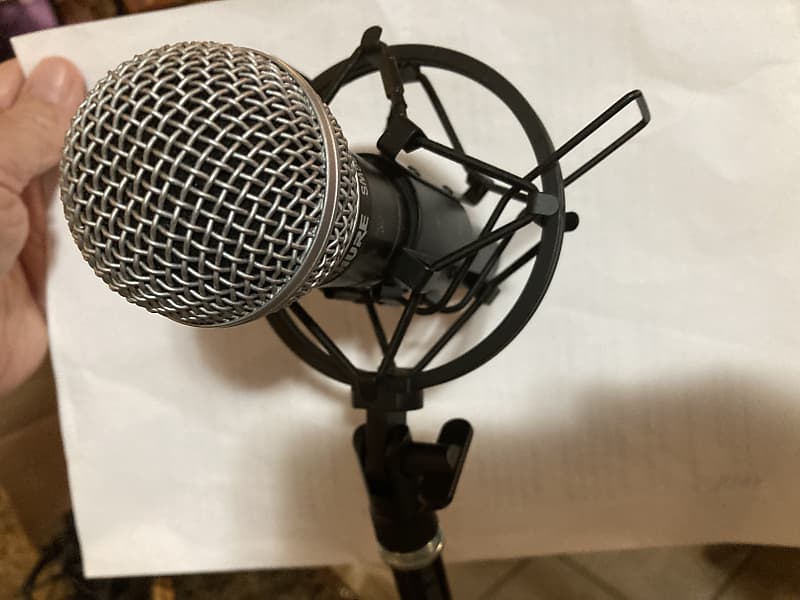 Shure SM58 Microphone, Shock mount, Good Quality Cable w/ | Reverb