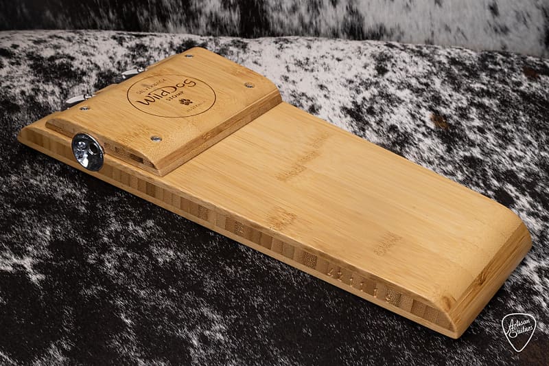 Wild Dog Silverback Stomp Box w/ Bamboo Timber & Tamborine | Reverb