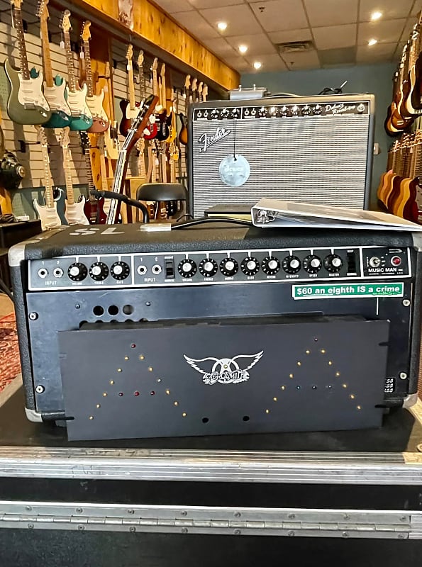 Genuine Joe Perry Music Man HD-130 Aerosmith 1976 Touring Amp | Reverb