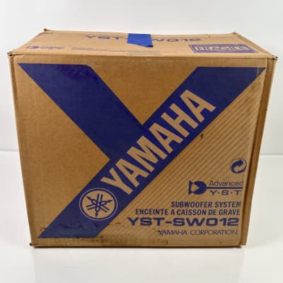 Yamaha YST-SW012 Black Subwoofer System | Reverb