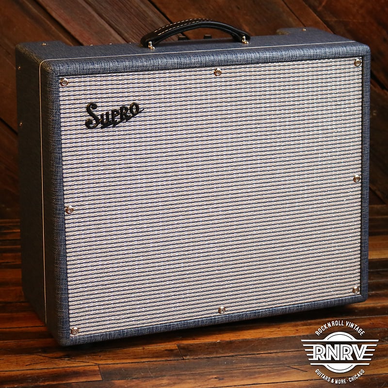 Supro Thunderbolt MKII S6422 1x15 Tube Combo Amplifier | Reverb