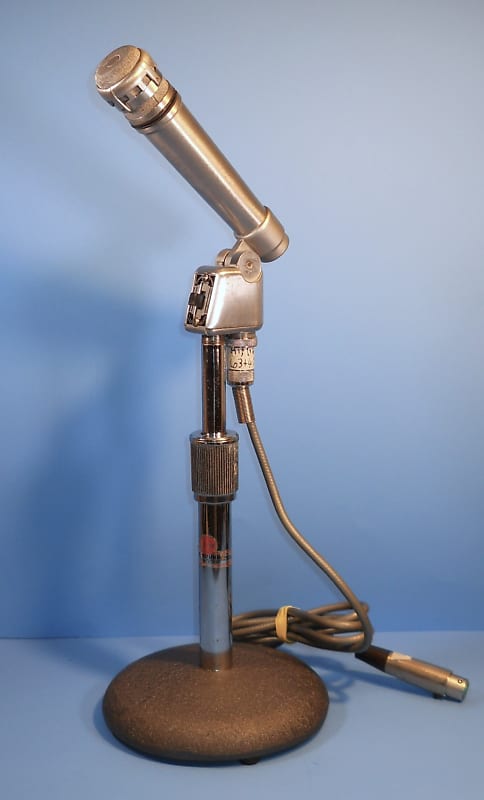 Turner 50224/500 Dynamic Supecardioid Mic Hi Z Or Lo Z Looks | Reverb