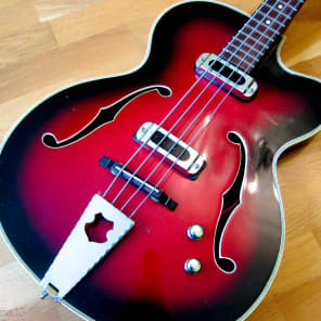 Meinel Herold Musima 1655 60s Vintage Rare Archtop semi | Reverb
