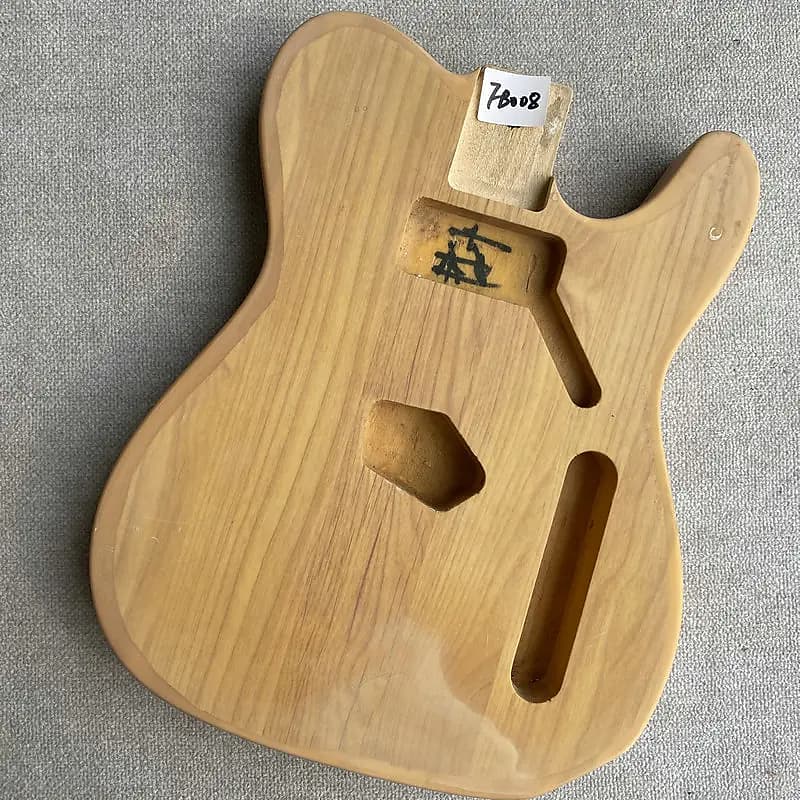 Unfinished DIY Telecaster Tele Style Guitar Ash Body | Reverb