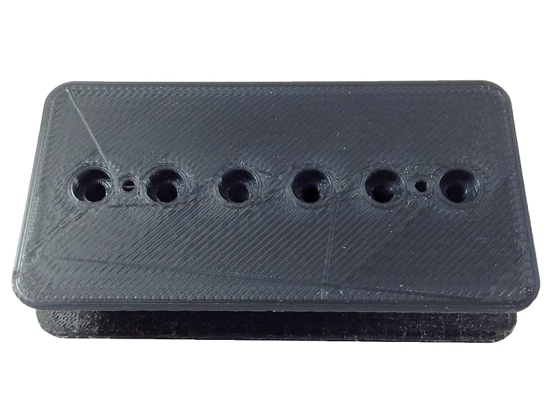 Real P90 tone humbucker sized P90 bobbin - White / 50mm | Reverb