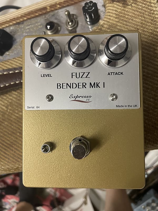 Expresso FX Fuzz Bender MK l 2023 - Gold | Reverb