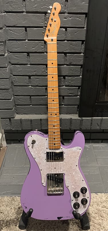 **COMPLETELY CUSTOM**Big River/Fender ‘72 Tele Custom**PURPLE | Reverb