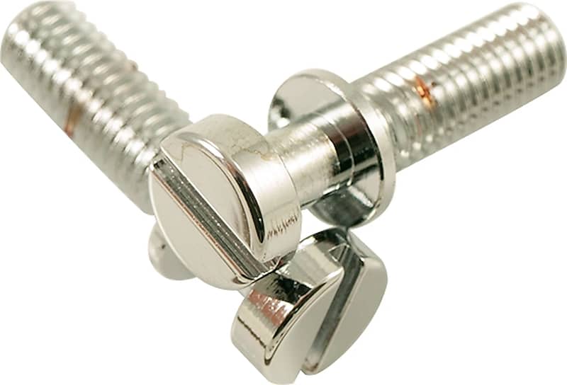 Kluson USA Steel Stop Tailpiece Stud Set Metric Thread Chrome | Reverb