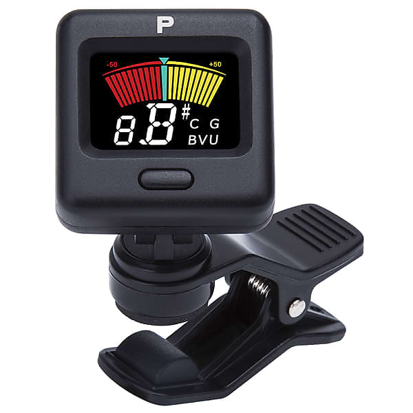 Profile Mini Clip Chromatic Instrument Tuner w/Color LCD | Reverb