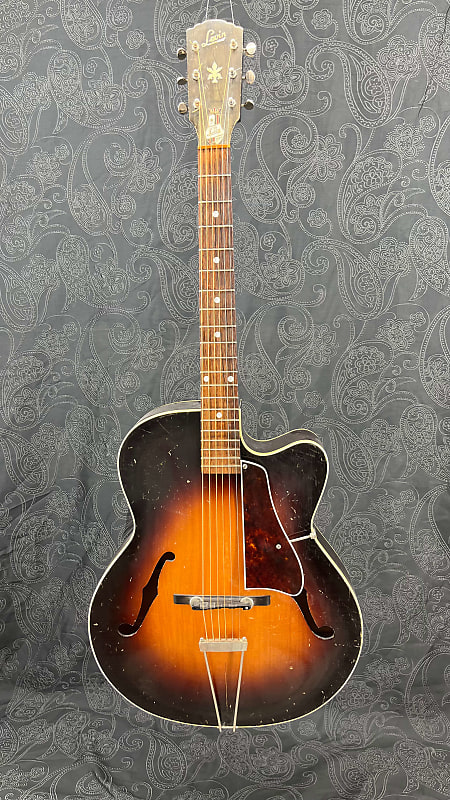 Levin 335 Archtop 1960 - Dark Sunburst natural relic made | Reverb UK