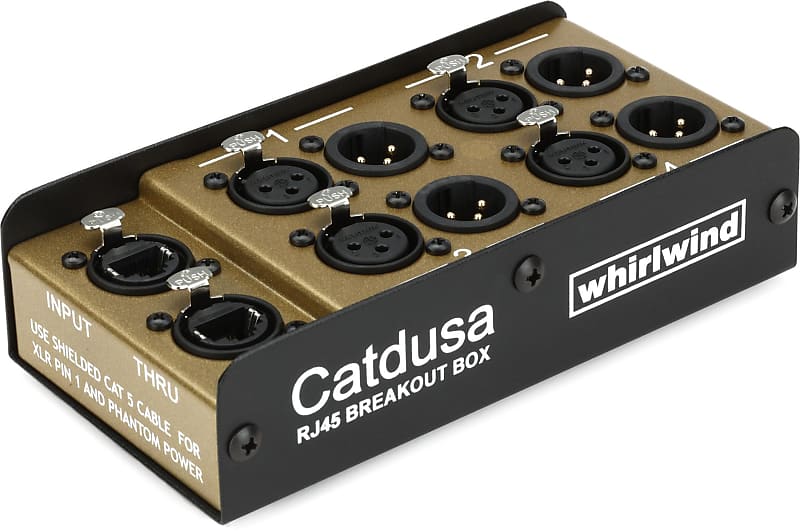 Whirlwind Catdusa 4-channel Analog Snake Box | Reverb