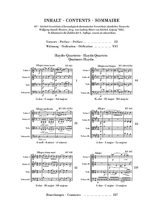 Wolfgang Amadeus Mozart String Quartets Volume Iii Haydn | Reverb