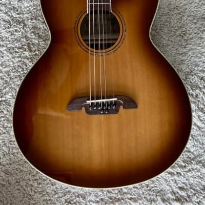 Alvarez ABT60CE-8BK 8-String Baritone Black Acoustic Electric | Reverb