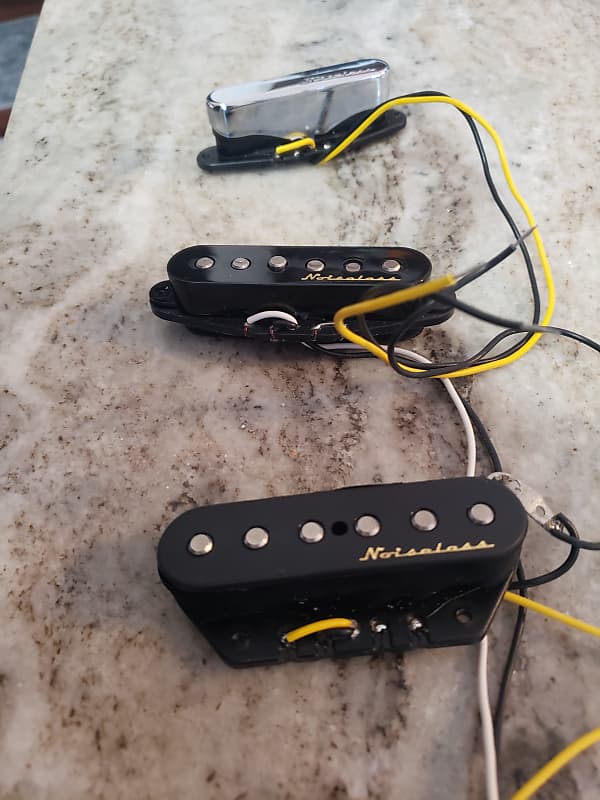 3 Fender American Deluxe Nashville Noiseless Telecaster | Reverb