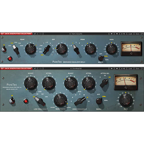 Waves PuigTec EQs - Program and Midrange EQ Plug-Ins | Reverb