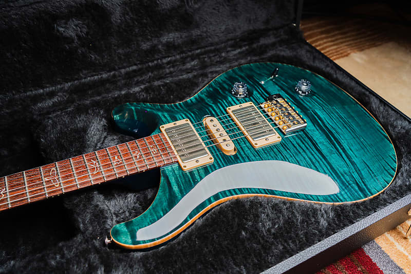 PRS Custom 22 Special 10-Top Teal Black - A True HSH | Reverb