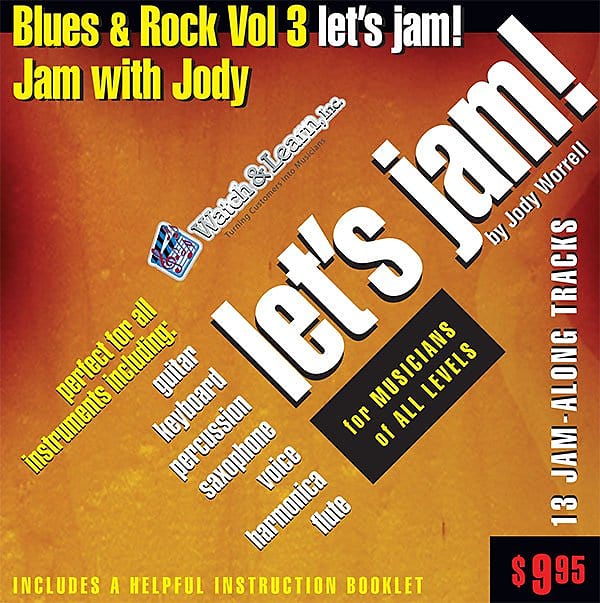 Let's Jam! Blues & Rock Play Along CD | Reverb
