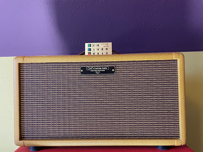 Carl's Custom Amps Classic Tube Reverb Unit Hand Wired THE | Reverb