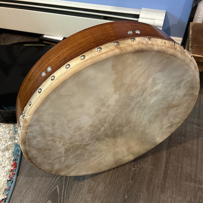 18” Bodhran needs new skin, tunable frame great, with case | Reverb
