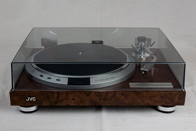 Vintage turntable JVC QL-7 Quartz Lock manual record player. | Reverb