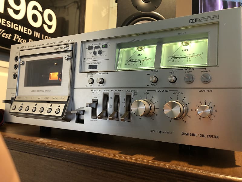Hitachi D-900 (3 Head Cassette Deck) | Reverb