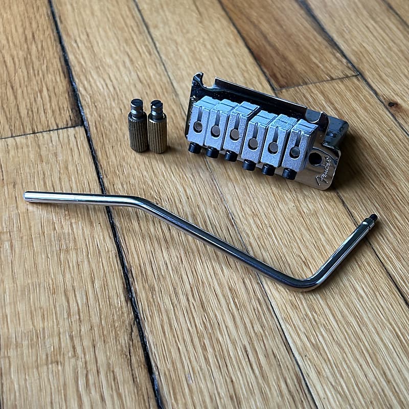 1997 Fender Floyd Rose Deluxe Mini II Tremolo Bridge w/ Arm & | Reverb