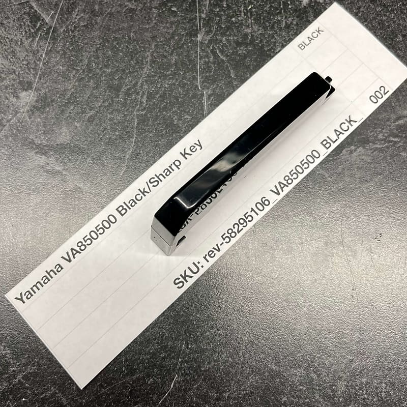 ORIGINAL Yamaha Replacement SHARP/BLACK Key (Yamaha C61K6 | Reverb