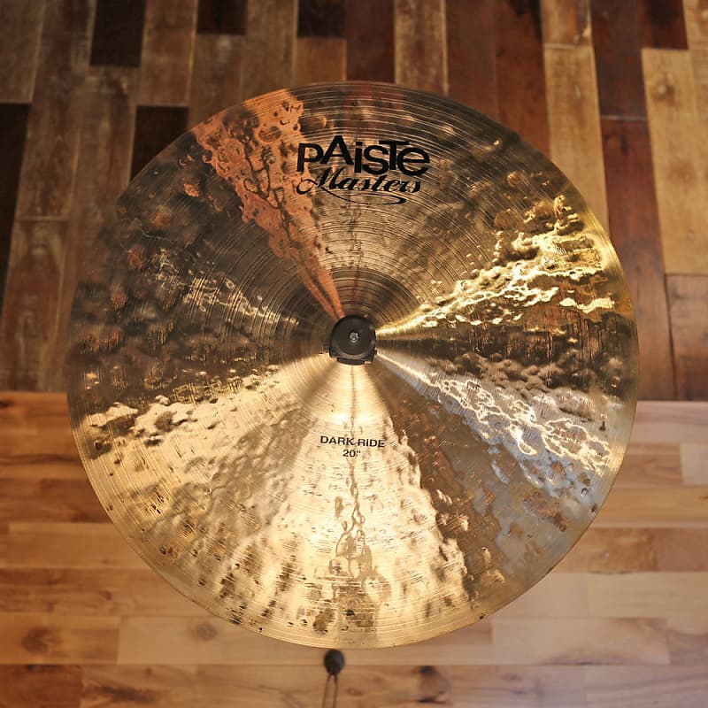 PAISTE 20" MASTERS DARK RIDE CYMBAL | Reverb